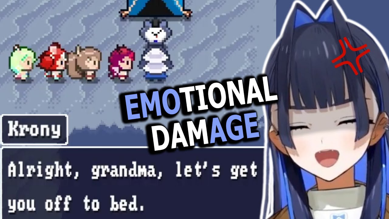 Kronii Gets Called Grandma In Game【CouncilRyS RPG】 - YouTube