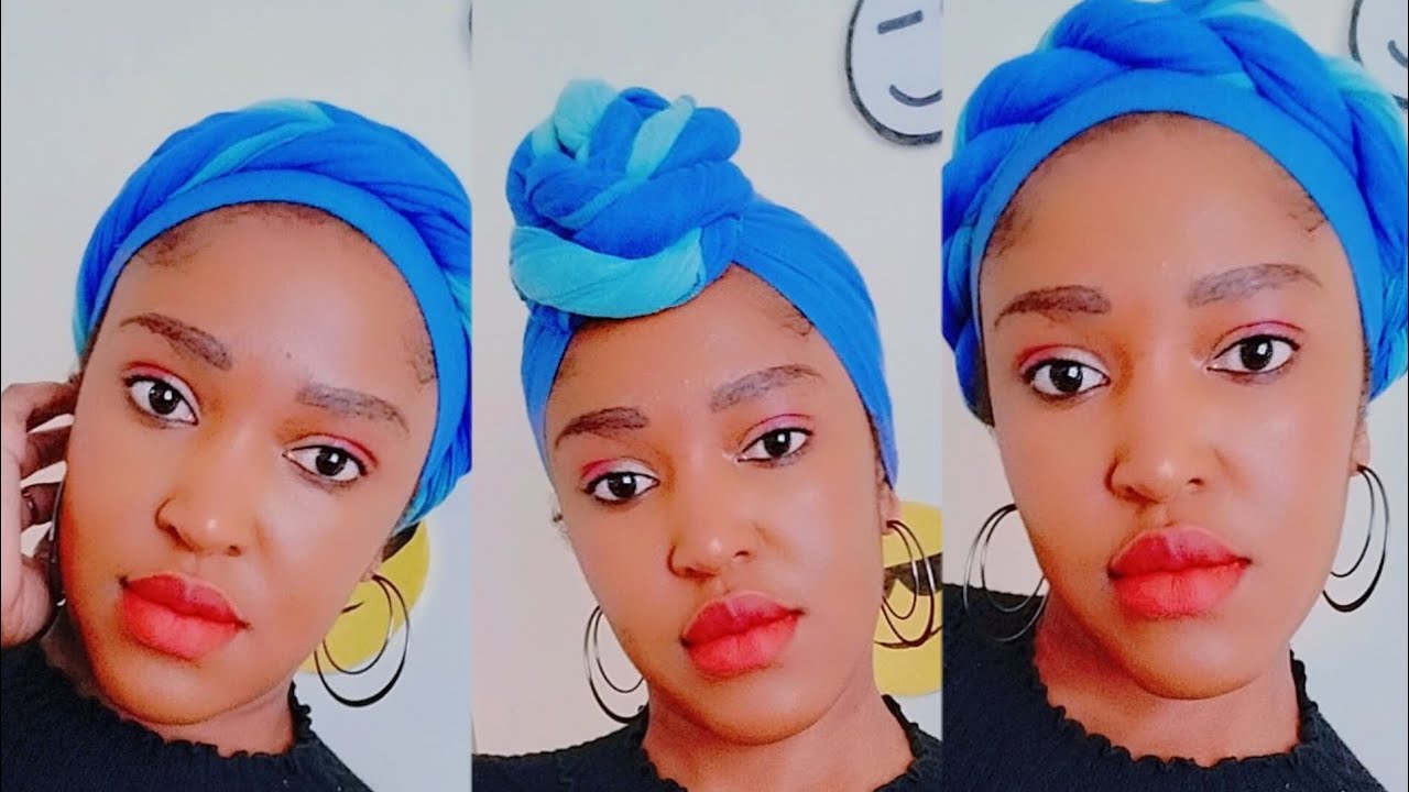 SIMPLE, QUICK AND EASY HEADWRAPS//TURBAN STYLES//TUTORIALS #tutorial #viral #beingnoelle - YouTube