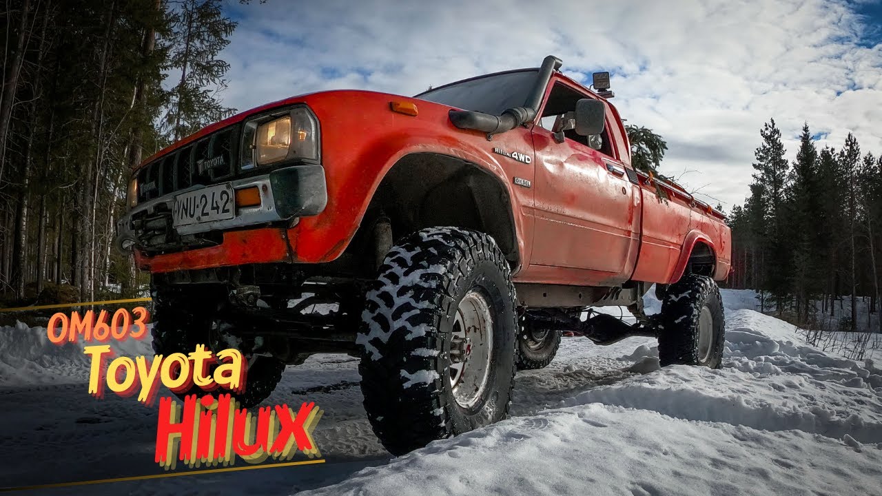 Toyota Hilux | Mercedes-Benz OM603 swapped | Daily Driven Off Roader ...