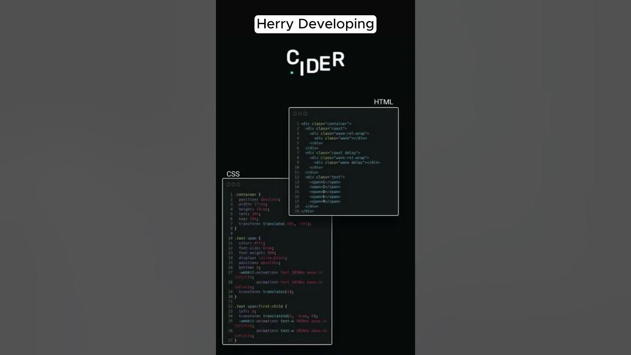 🎬 "Next-Level Text Animation! (CSS3 & HTML Magic)" 🔥 #shorts #short #shortvideo #video #fyp #ai ...