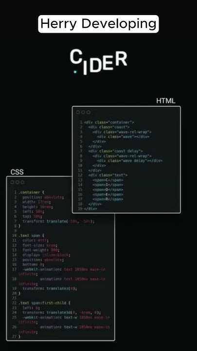 🎬 "Next-Level Text Animation! (CSS3 & HTML Magic)" 🔥 #shorts #short #shortvideo #video #fyp #ai ...