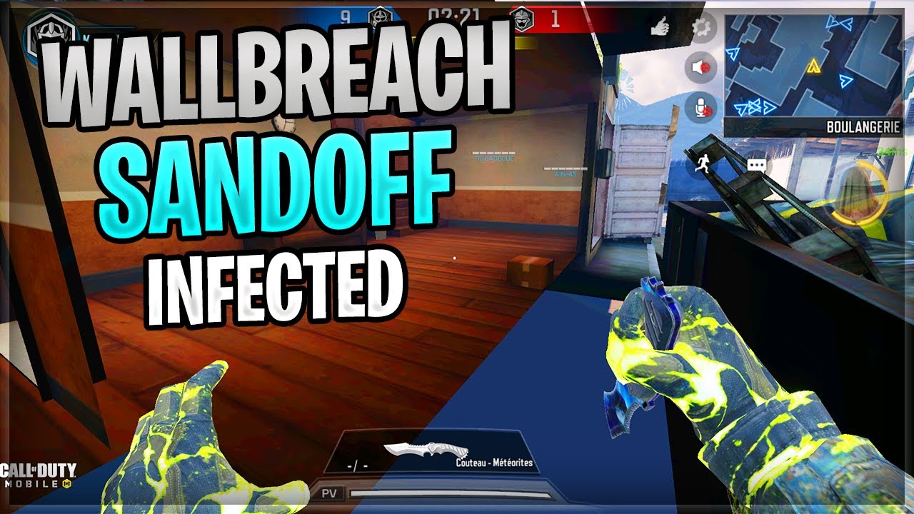 COD MOBILE GLITCHES: NEW WALLBREACH ON STANDOFF INFECTED GLITCH! - YouTube