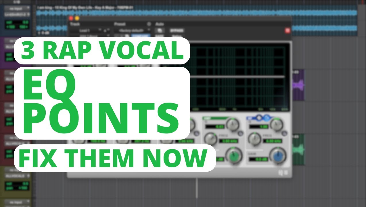 3 Rap Vocal EQ Problems You Should Fix - Pro Tools Stock Plugins ...