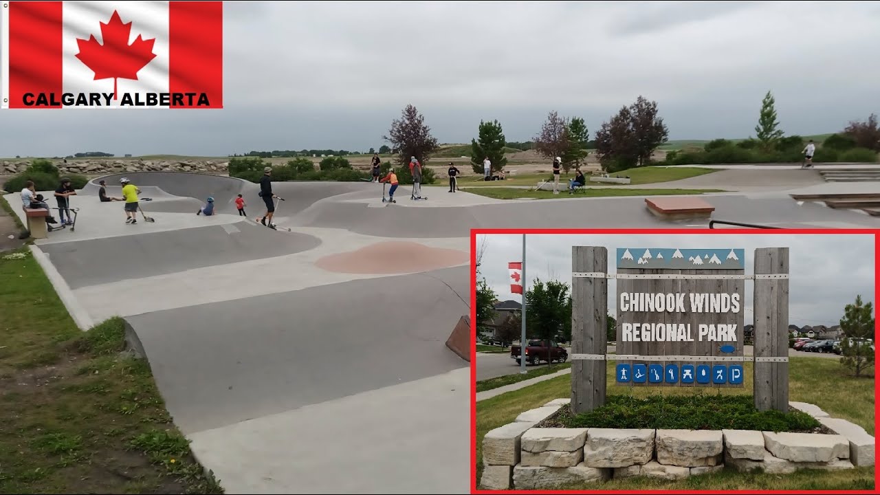 Chinook Winds Regional Park in Airdrie Alberta - YouTube