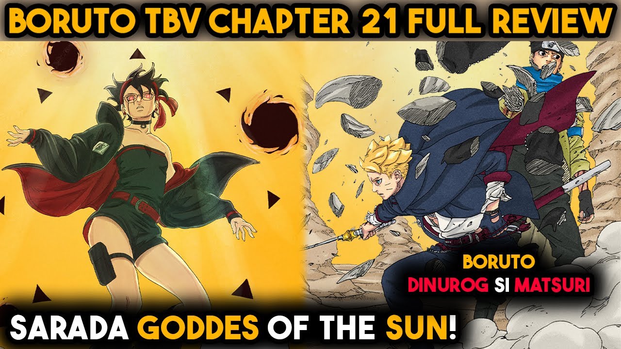 Goddes of the Sun! Uchiha Sarada God Level na! - Boruto TBV Chapter 21 ...