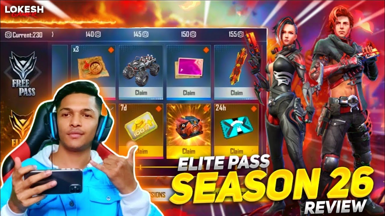 New Season 26 Elite Pass Review And New Monster Truck Skin & New ...