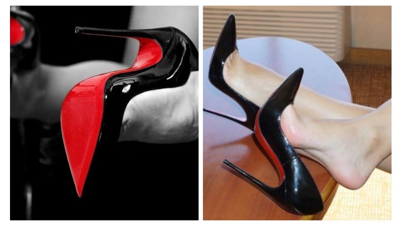 Fabolous red bottom stilleto high heels/High heel pumps shoes - YouTube