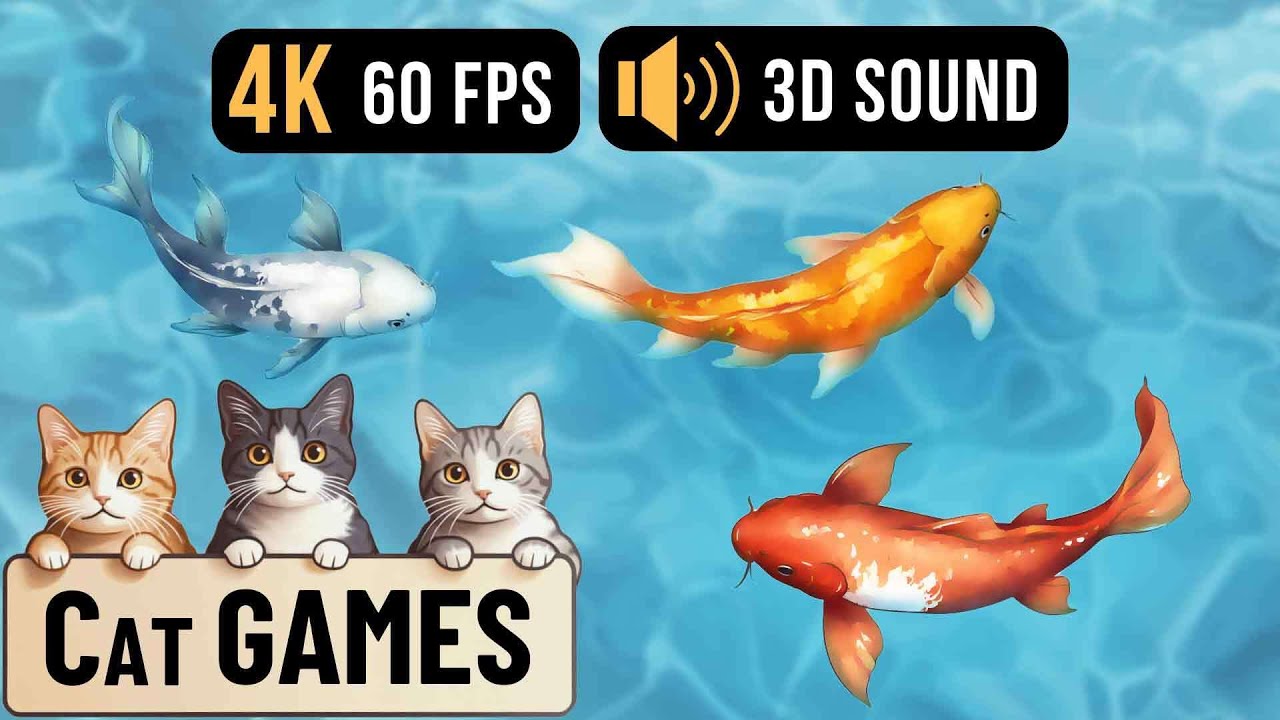 12 Hour Cat Games Compilation - Ribbons, Birds & Mice! Ultimate Fun for ...