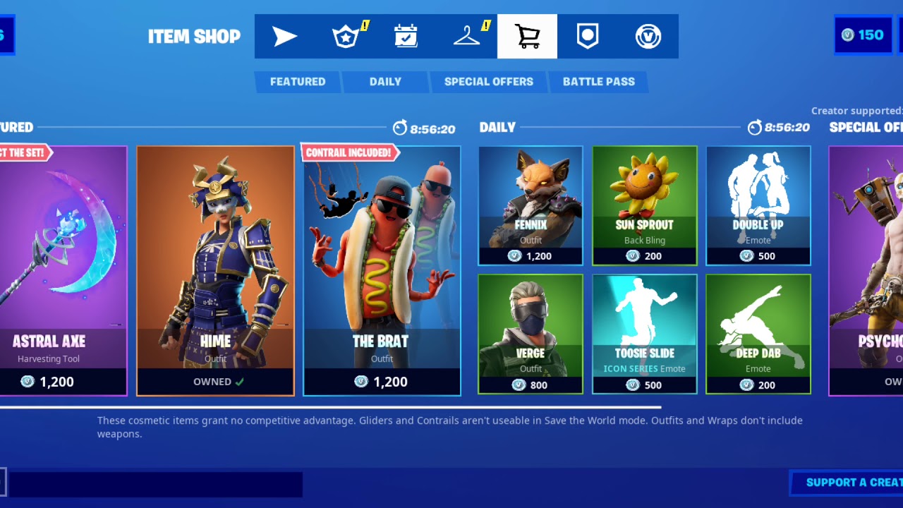 Fortnite chapter 2 season 2 main menu - YouTube