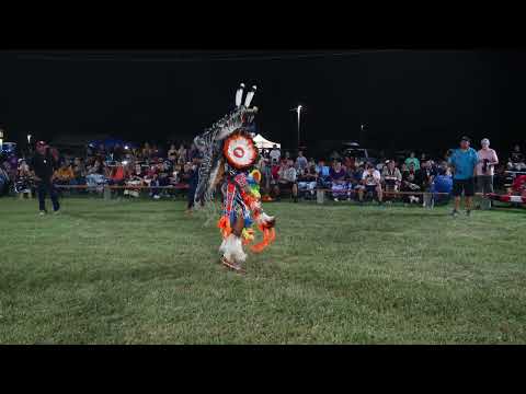 Fancy Dance World Championship Finalist - Silas Whitebuffalo 2022 & 2023 World Champion
