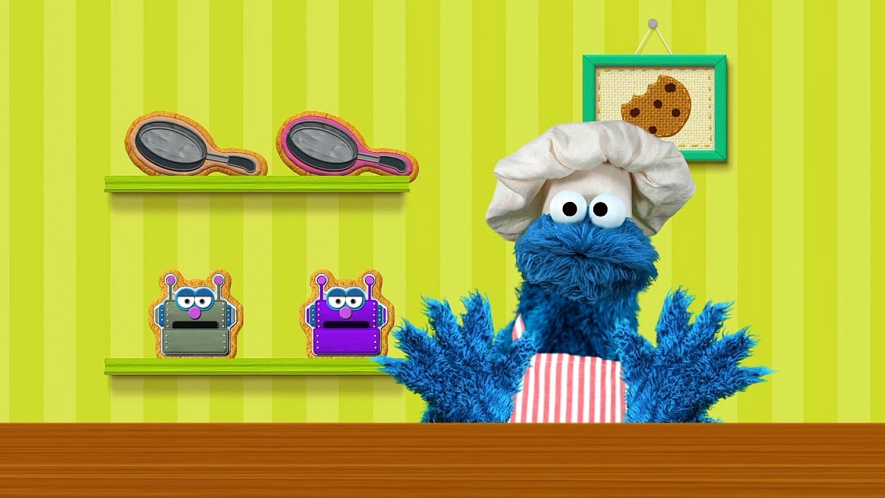 Sesame Street : Alphabet Kitchen Of Cookie Monster and Elmo || part 41 ...