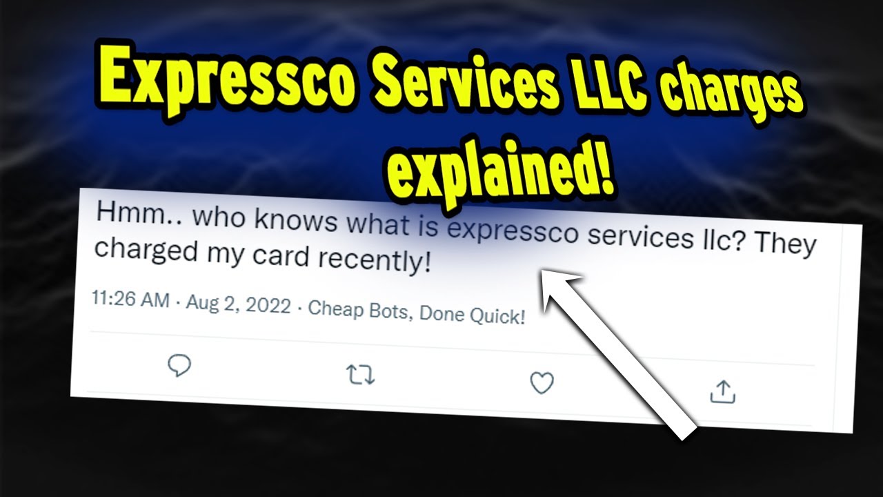 Expressco Services LLC charge on credit card - what is it? Fraud or ...