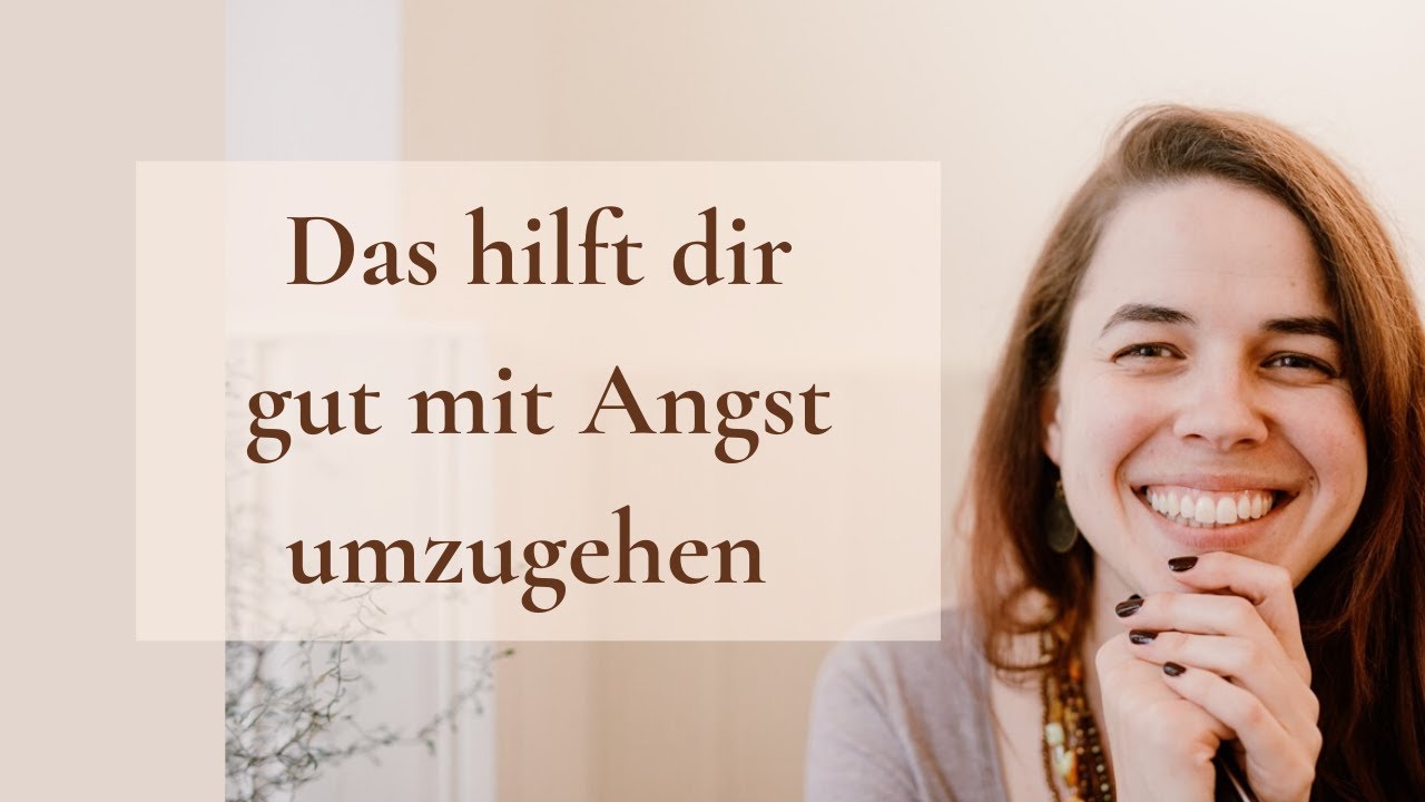 Diese zwei kleinen Übungen helfen dir gut mit deiner Angst umzugehen ...