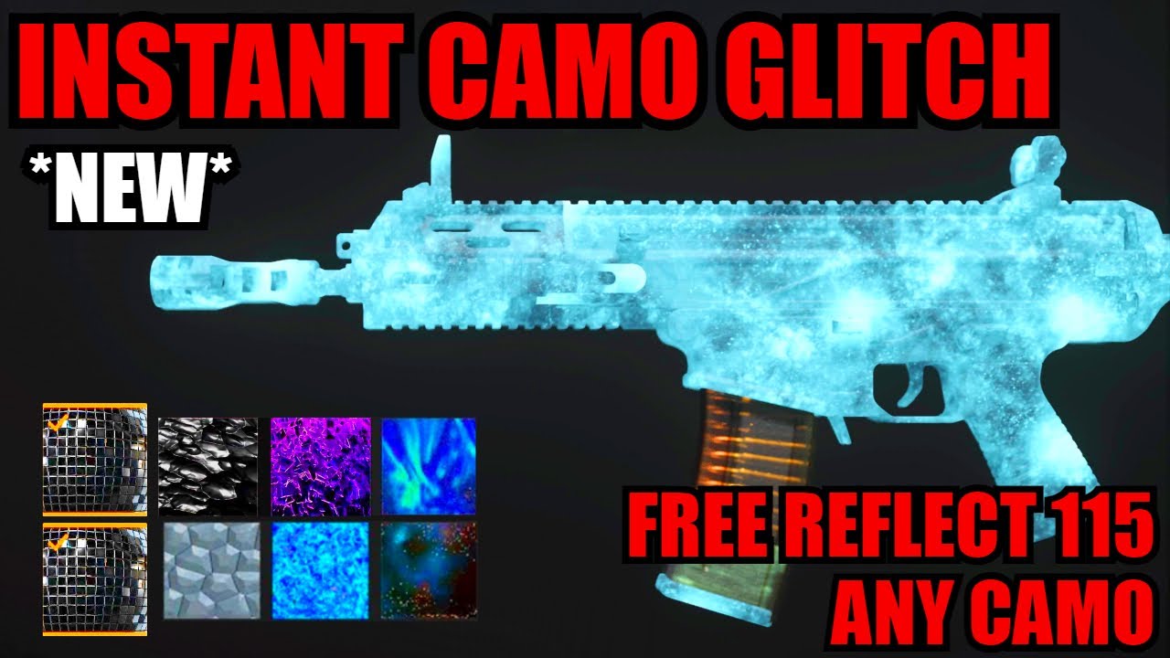 *NEW* INSTANT CAMO GLITCH MW3! *USE ASAP* REFLECT 115 FREE/ANY CAMO ...