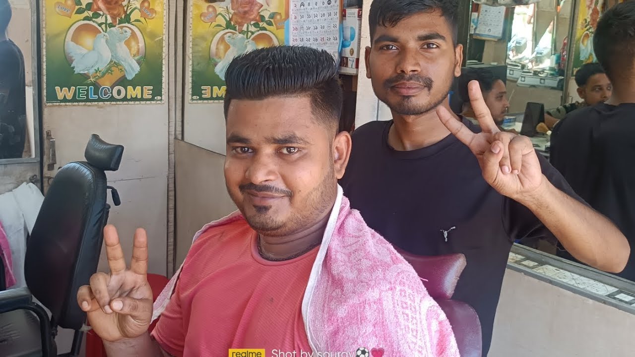 Hairstyle for gents Hair cutting for boys Bal kaise karte Bal Cutting # ...