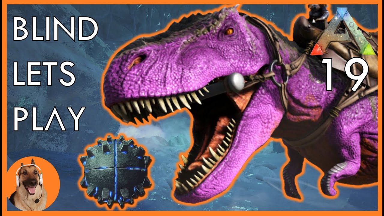 SNOW CAVE VS MUTATED REX! - ARK First Playthrough Blind Lets Play ...