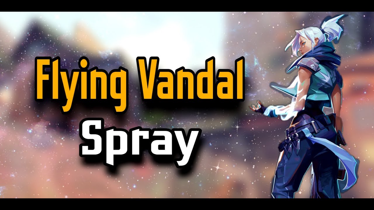 Flying Vandal Spray? ( Jett Valorant Gameplay) - YouTube