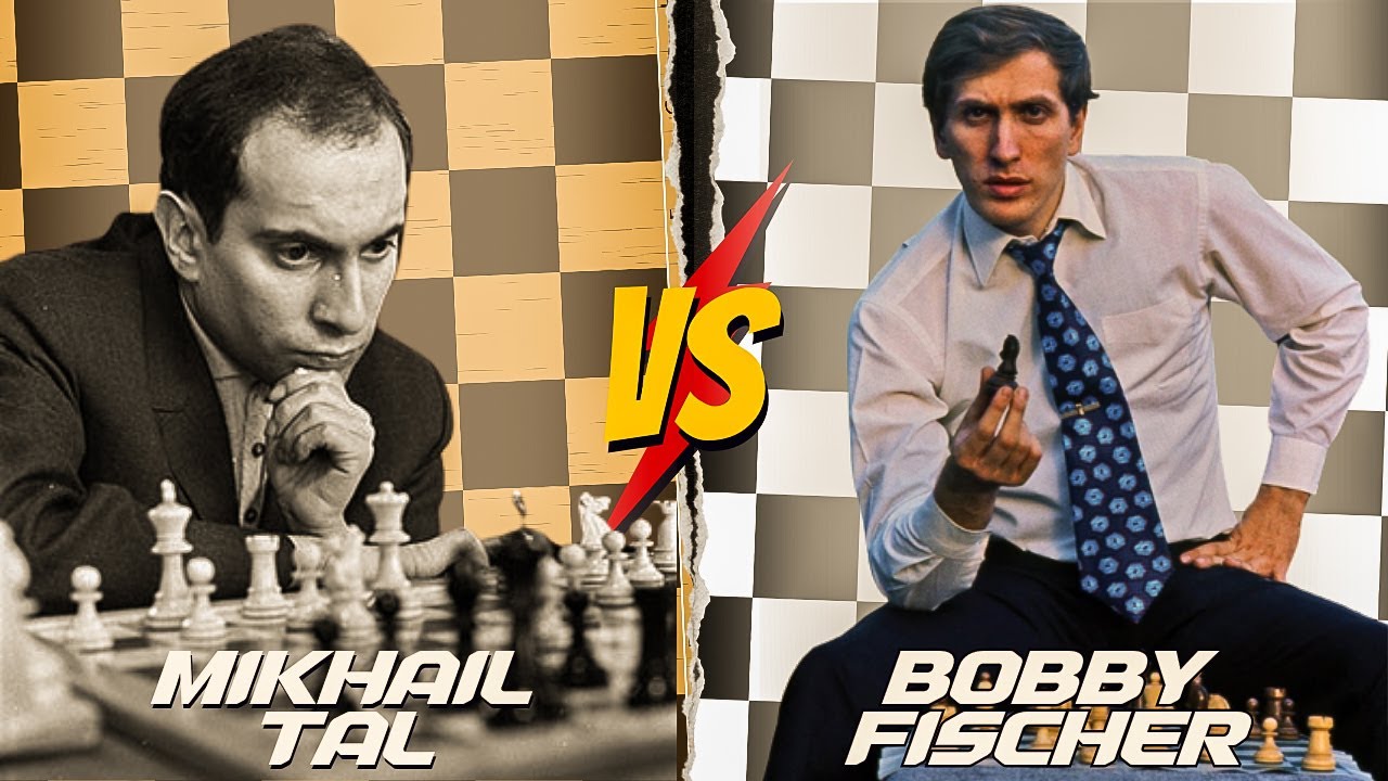 Mikhail Tal VS Bobby Fischer : Tal's Greatest Defense. - YouTube