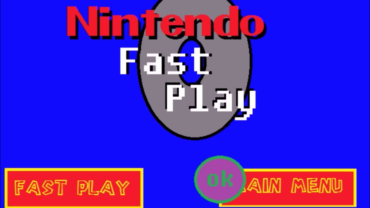 Nintendo FastPlay DVD Menu (2002-2004) - YouTube
