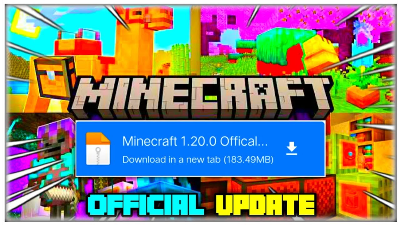 Minecraft Pe 1.20 Official Version Released | Minecraft 1.20.0 Trails ...