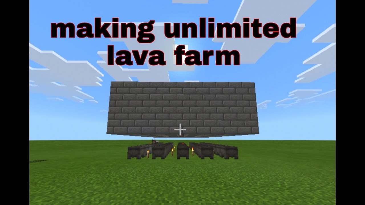 How to make unlimited lava farm in mcpe and java edition /minecraft/U_S ...