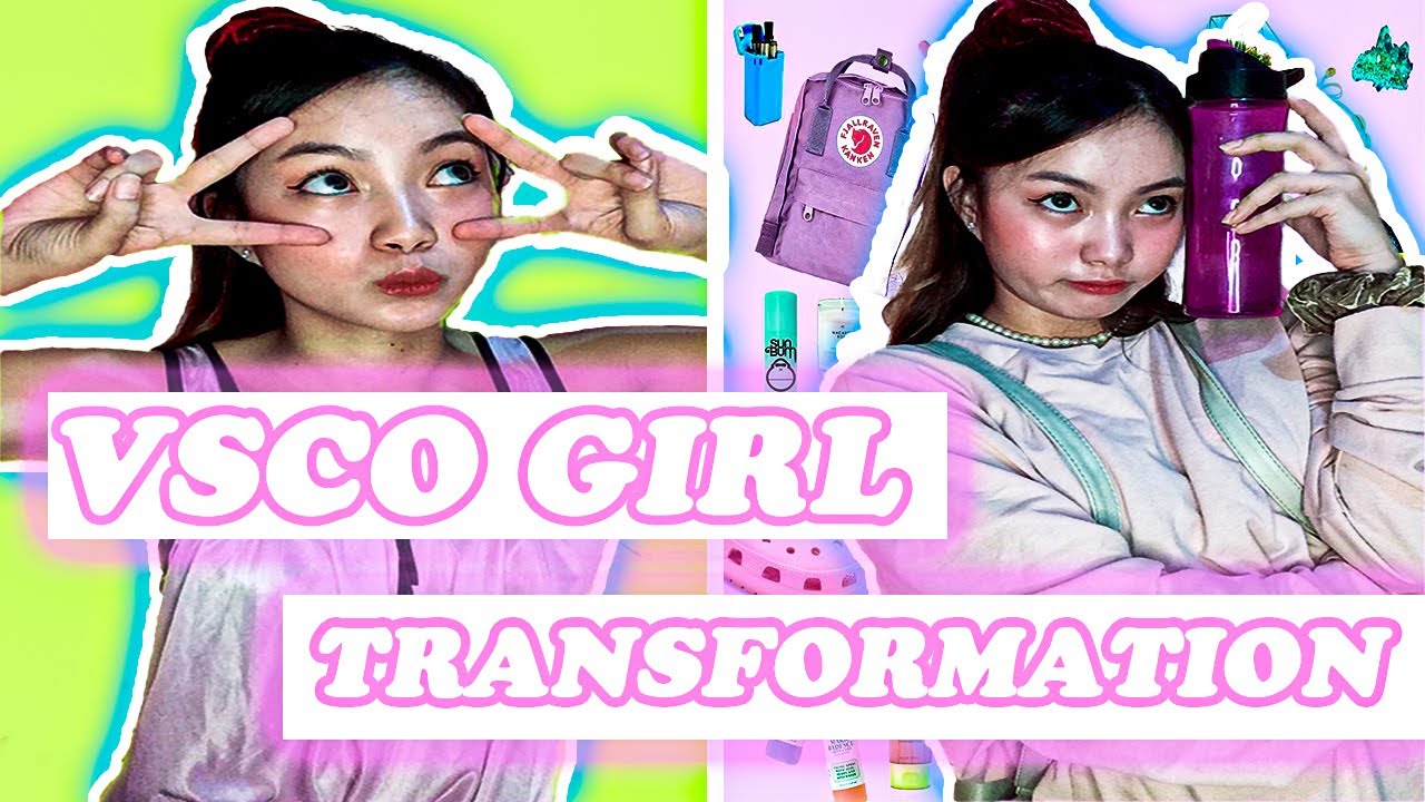 Turning Myself Into a VSCO Girl (2020)!! l Stephanie Bangcot - YouTube