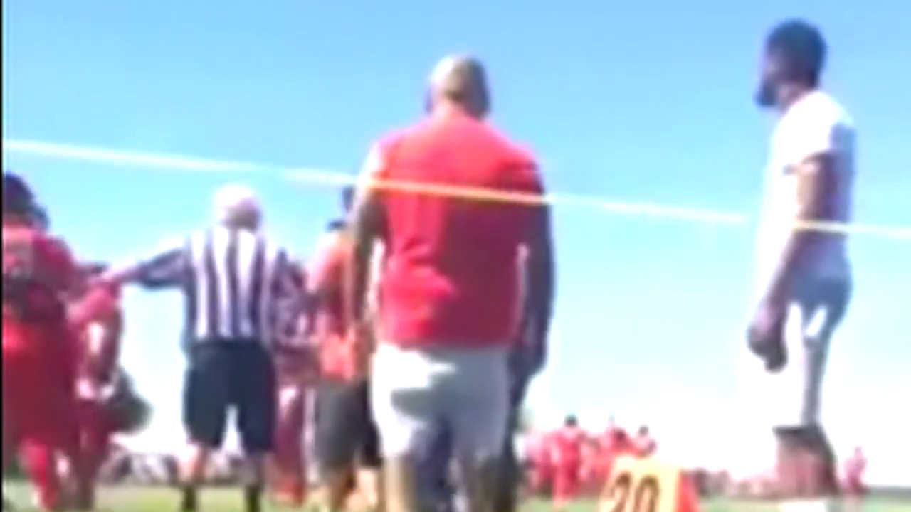 VIDEO: Referee body slammed during youth football game - YouTube