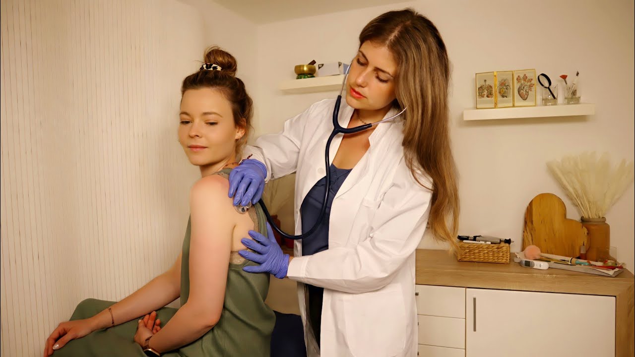 ASMR Full Body Exam [Real Person] Head to Toe Physical Assessment | soft spoken Medical Roleplay ...