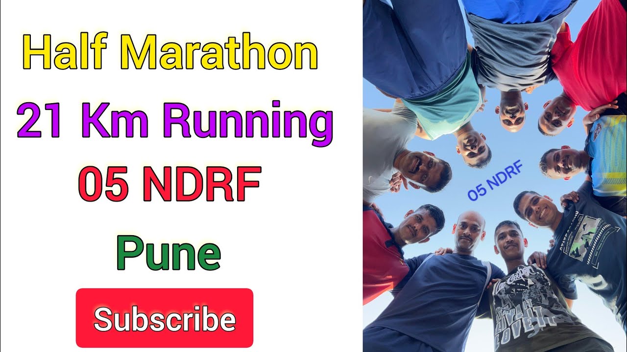 Half Marathon 21 Km Running Compitition - YouTube