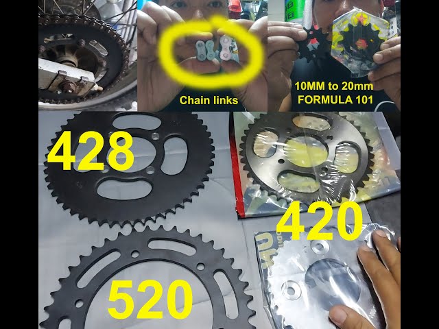 520 To 428 Chain Set Conversion, 49% OFF