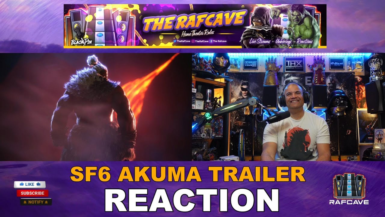 AKUMA IS BACK! - STREET FIGHTER 6 - REACTION! - YouTube