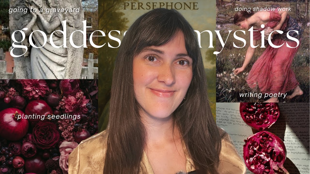 how to do shadow work w/ Persephone🌷planting seeds, rebirth, and poetry ...