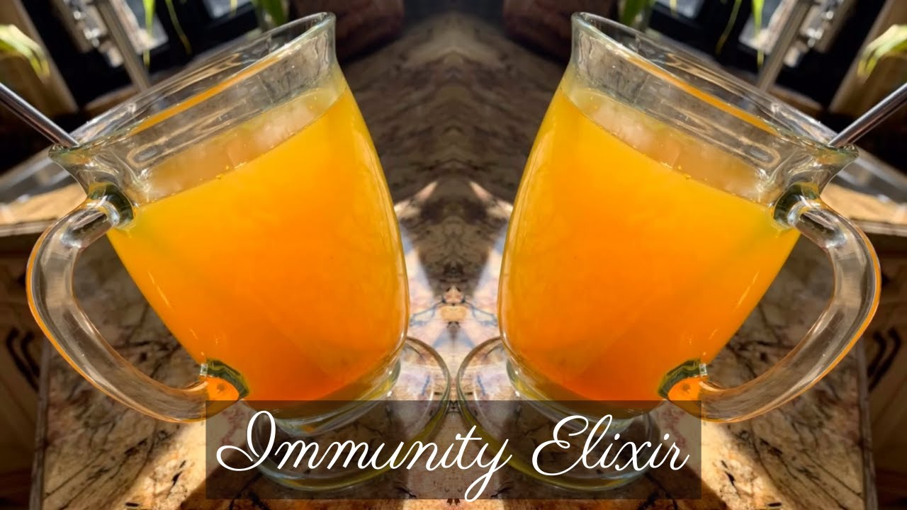 Immunity Elixir Recipe - YouTube