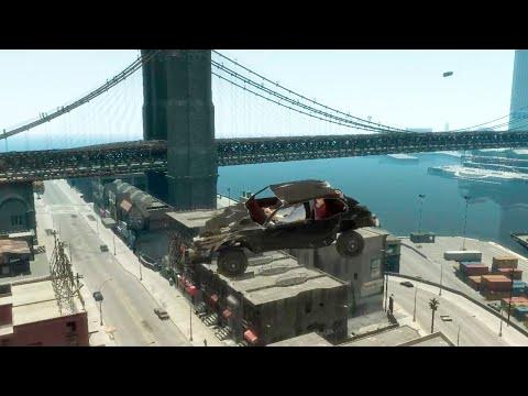 GTA4 - Ultimate traffic speed of 9999999. Will Nico meet Michelle? - YouTube