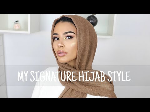 HOW I WEAR MY SIGNATURE HIJAB STYLE | HABIBA DA SILVA