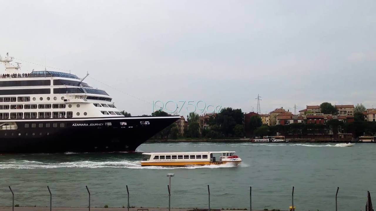 Azamara Journey (Azamara Club Cruises,) Venice 23/05/2016 - YouTube