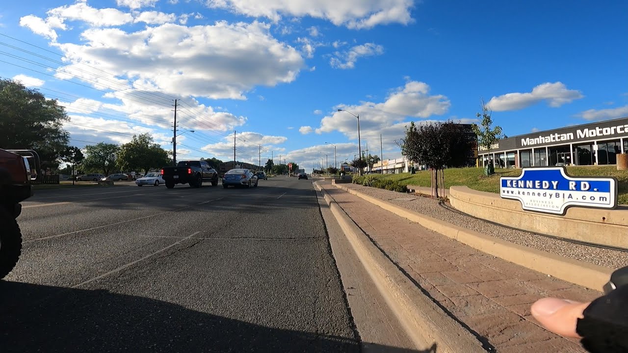 Kennedy Rd./Progress Ave. (Time-lapse Ride) - YouTube