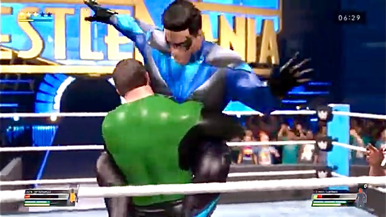 Dick Grayson v Green Lantern💪Muscle Wrestling - YouTube