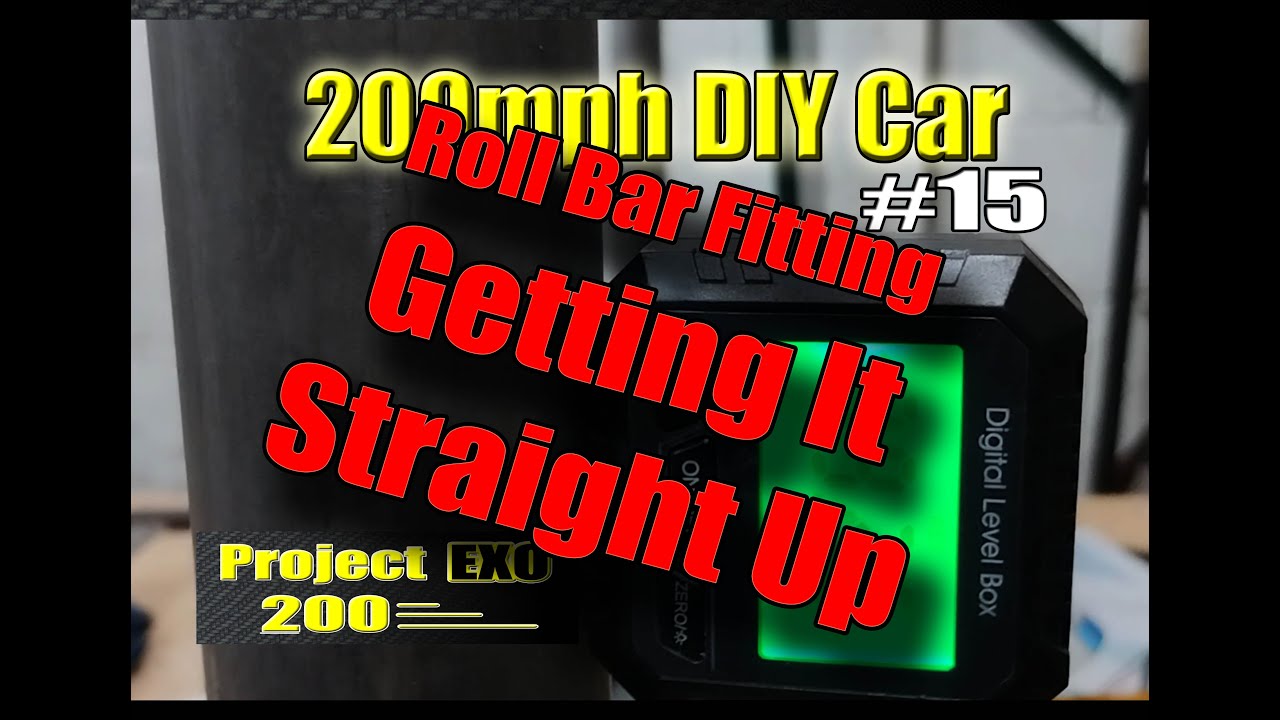 Fitting Roll Bar & Dash Bar in My DIY Self Build Exo Car - YouTube
