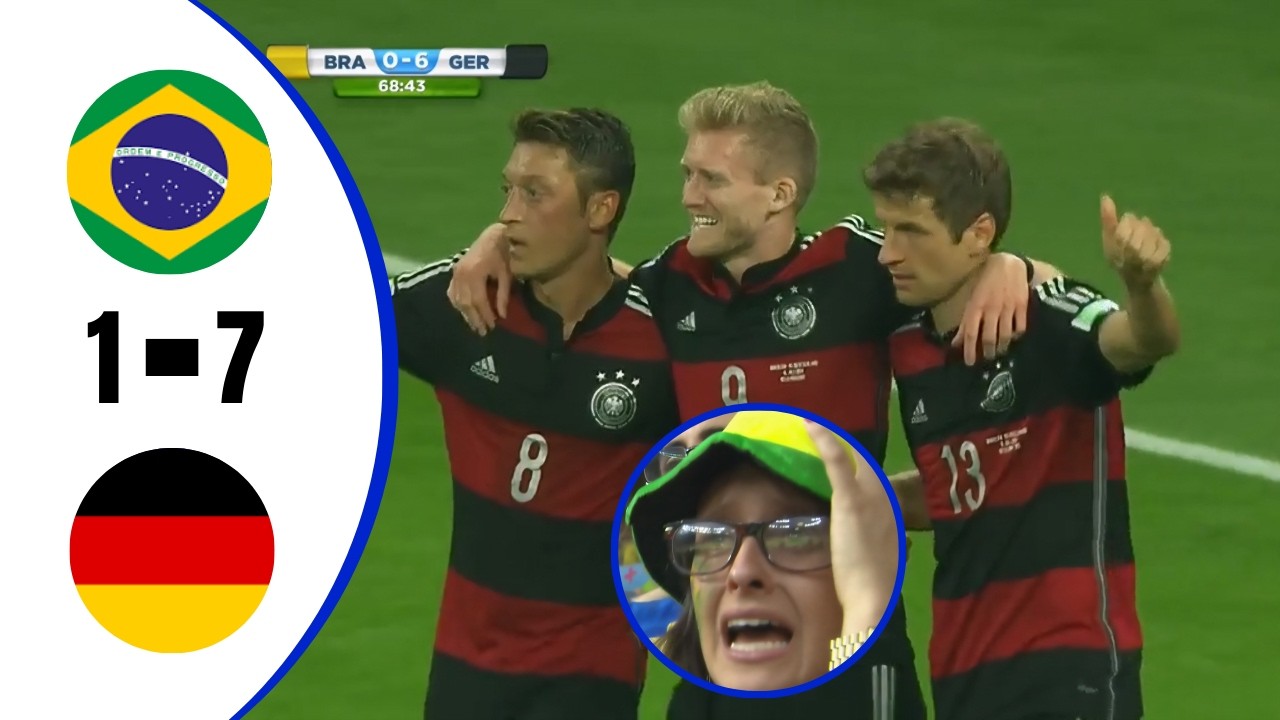 Brazil 1-7 Germany – The Night Football Changed Forever | 2014 World ...