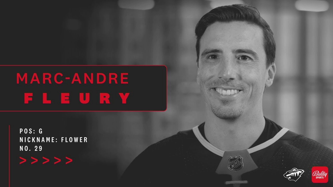 Wild Insider: Get to know goalie Marc-Andre Fleury - YouTube