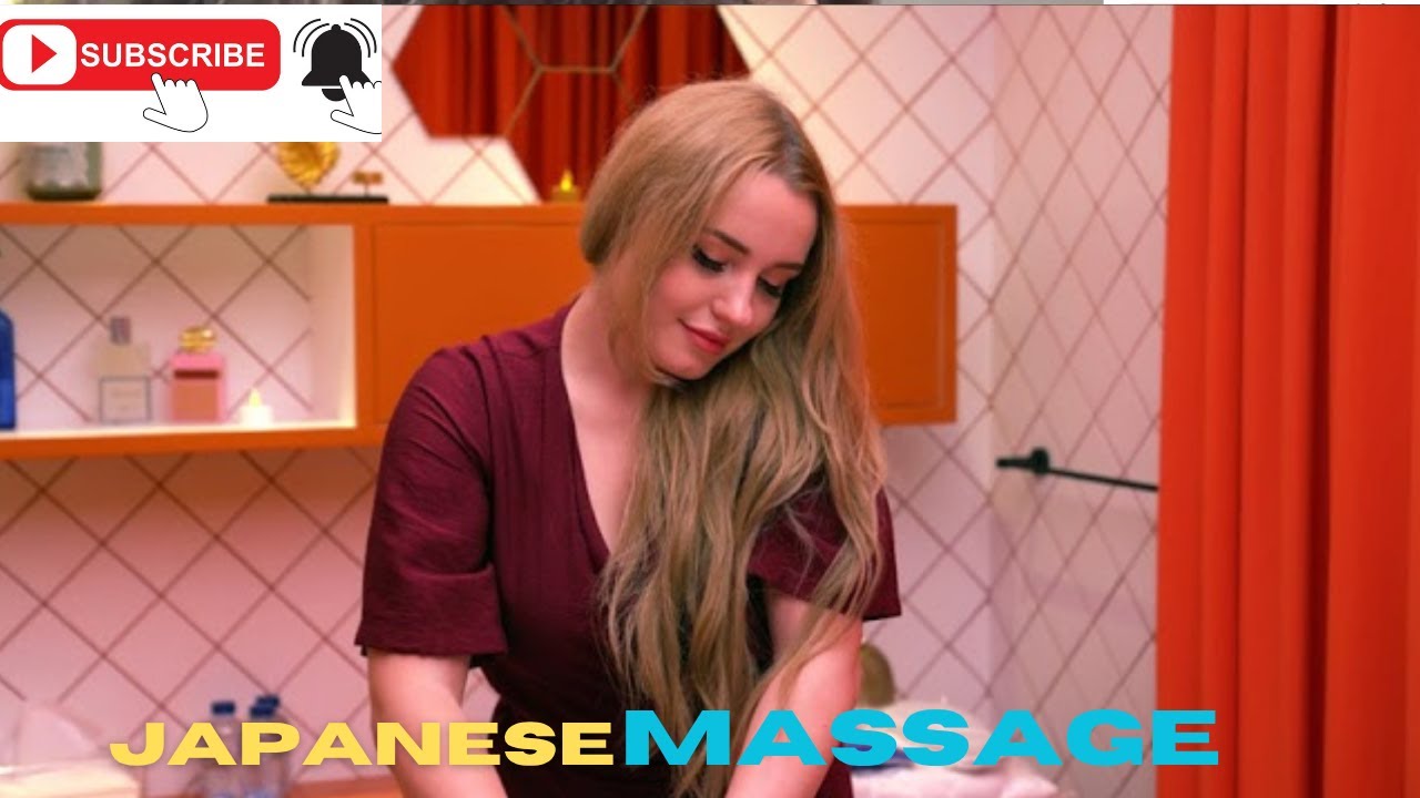 ASMR Massage techniques Japanese Massage hot oil Full Body Pijat Jepang ASMR Therapy Japan ...