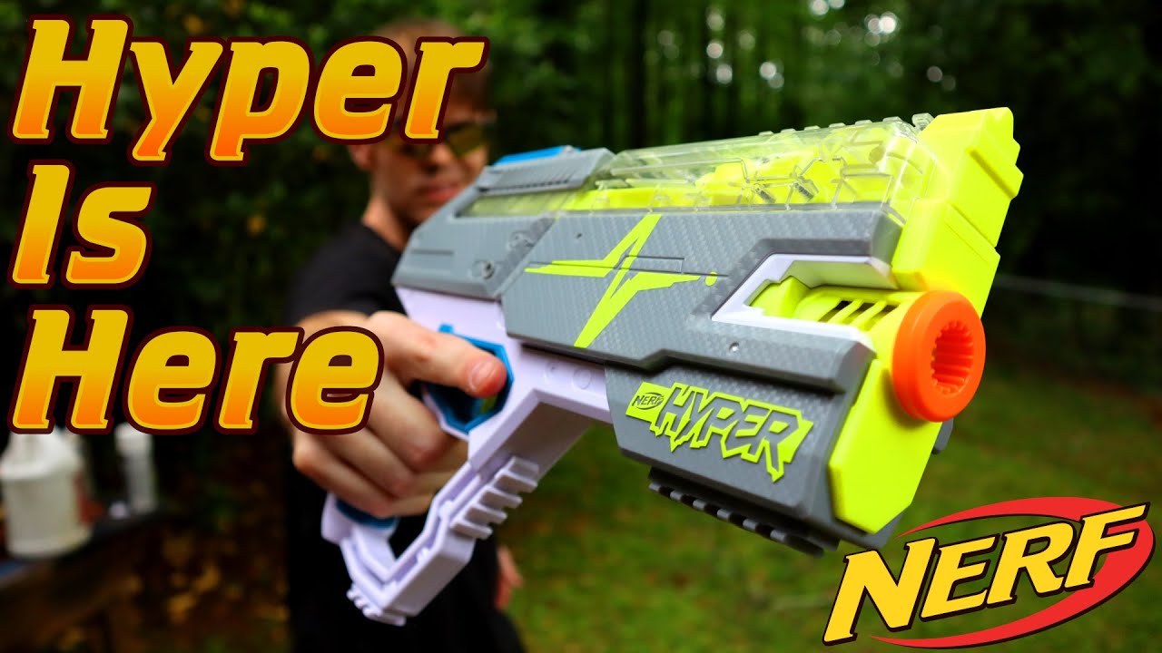 Honest Review: The NERF Hyper Rush-40 (A FIRST LOOK AT HYPER!!!) - YouTube