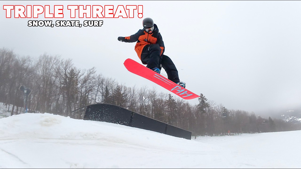 Improve Your Snowboarding w/ These SIMPLE HABITS! (TRIPLE THREAT) - YouTube