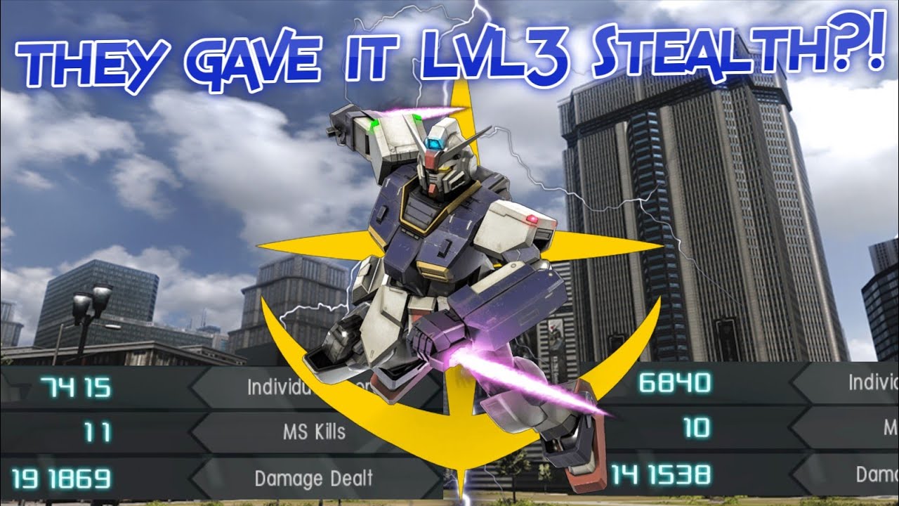 GBO2 RX-78XX Gundam Pixy (post-buff): They finally gave it LV3 Stealth ...