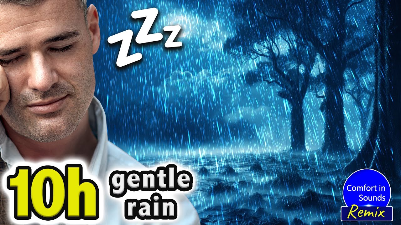 Relaxing Rain Sound for Relaxation (NO ADS), Rain ASMR to Sleep, Study ...