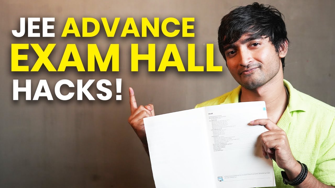 How Toppers Spend 6 Hours In JEE Advance Exam! - YouTube