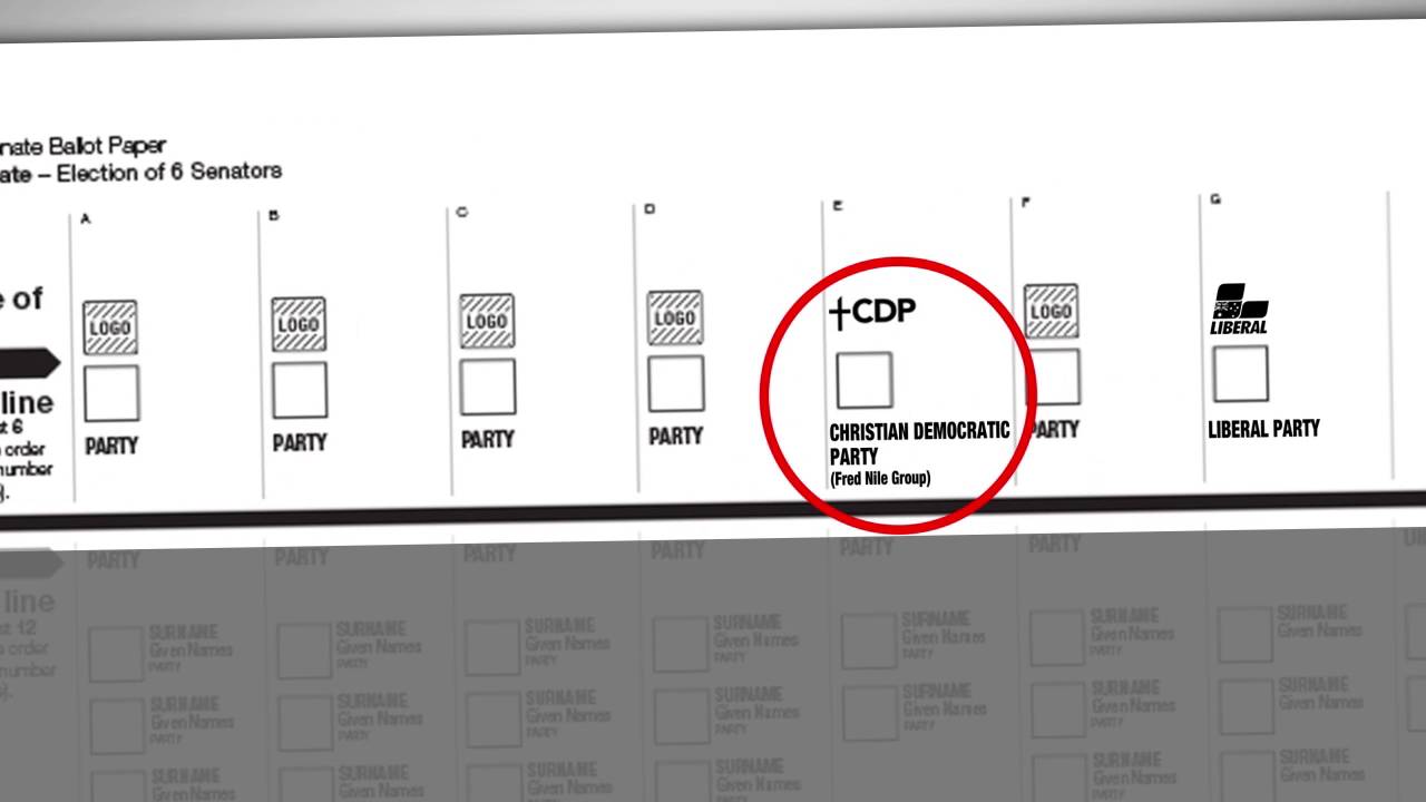 How to Vote for the Christian Democratic Party - YouTube