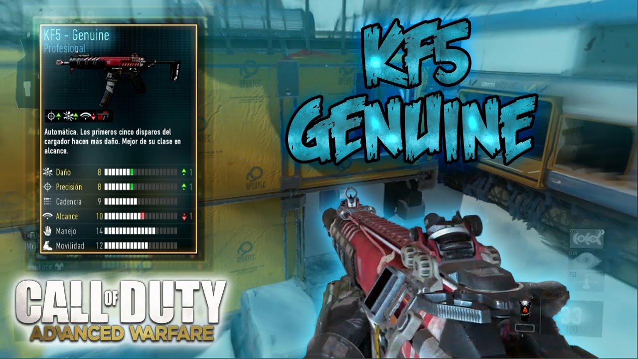 KF5 - GENUINE (MODELO PROFESIONAL) "DAÑO GRATIS" - COD ADVANCED WARFARE ...