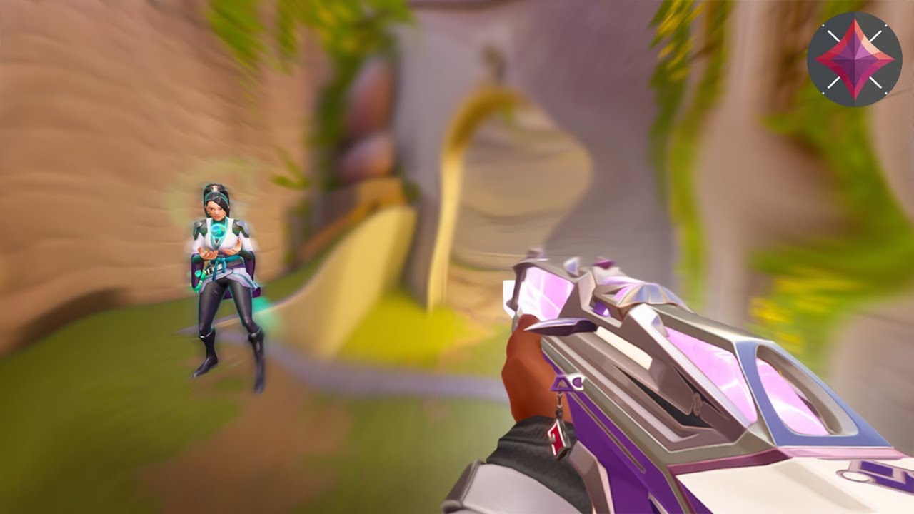 sens + clean crosshair in valorant... - YouTube